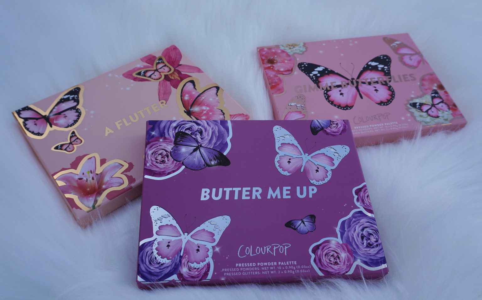 Colourpop Butterfly Palettes
