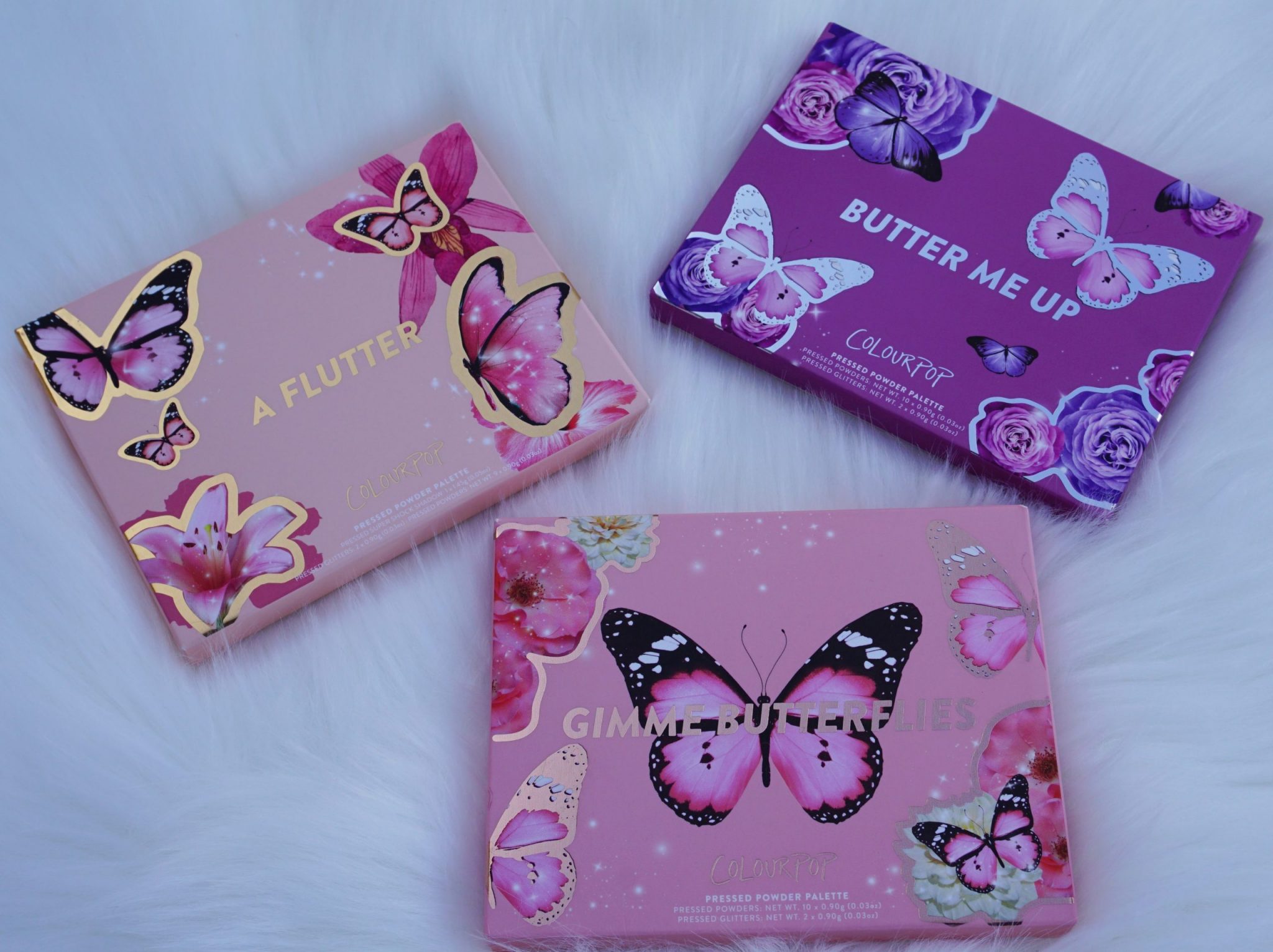 Colourpop Butterfly Palettes