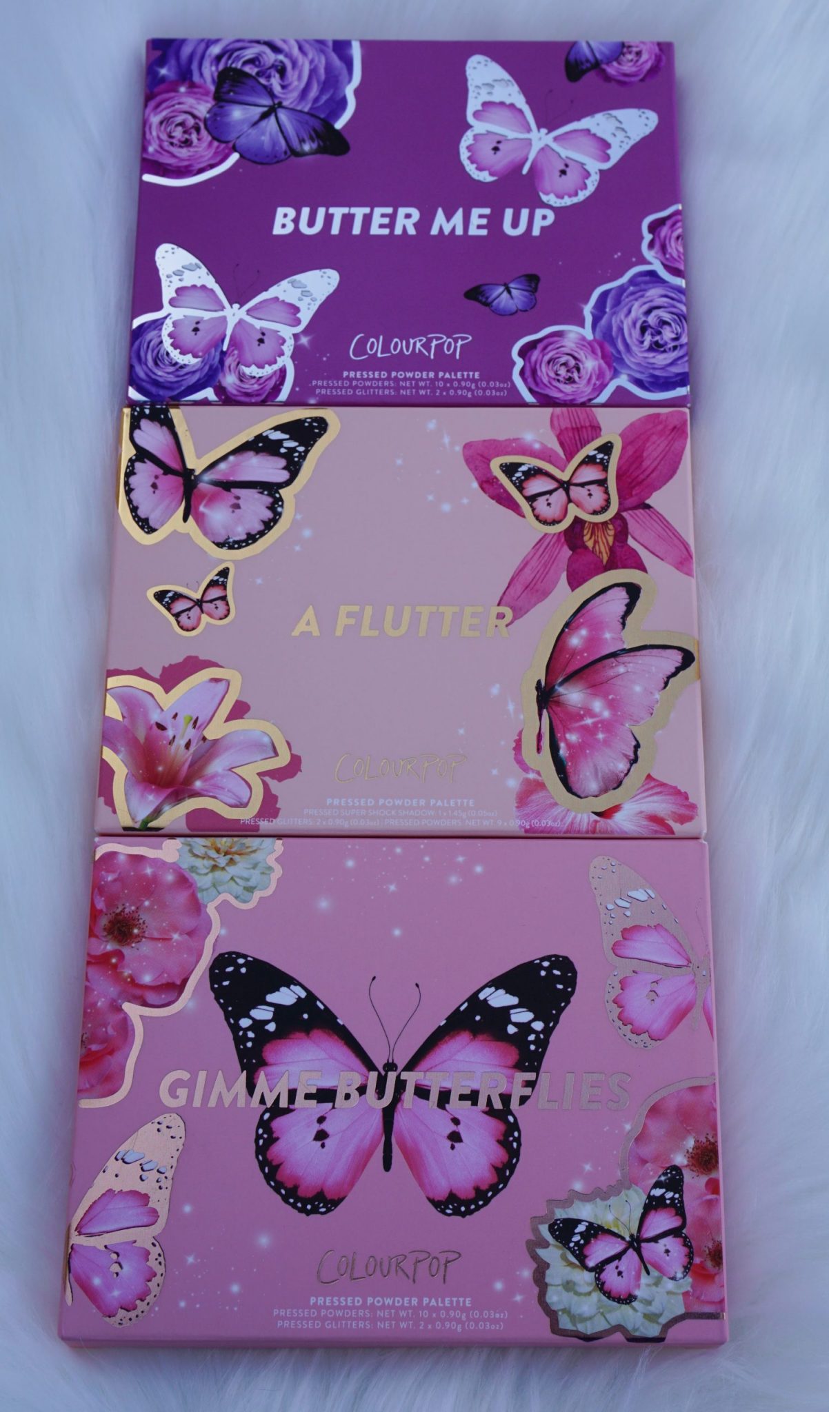 Colourpop Butterfly Palettes