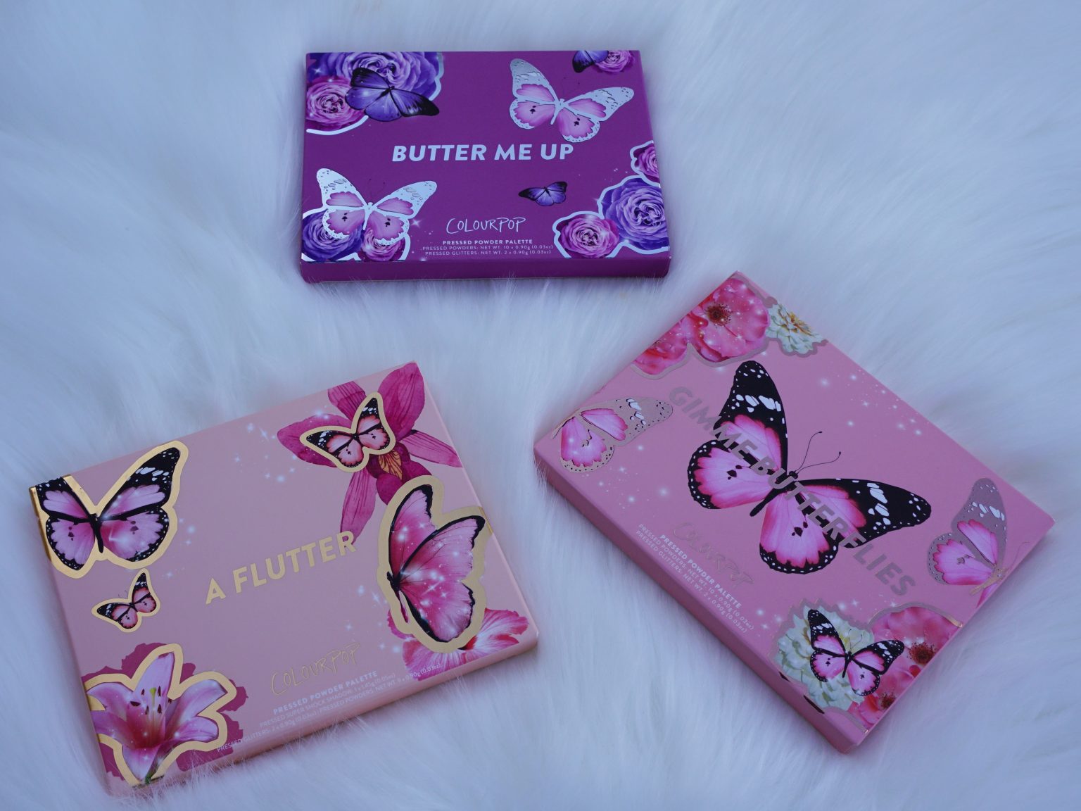 Colourpop Butterfly Palettes