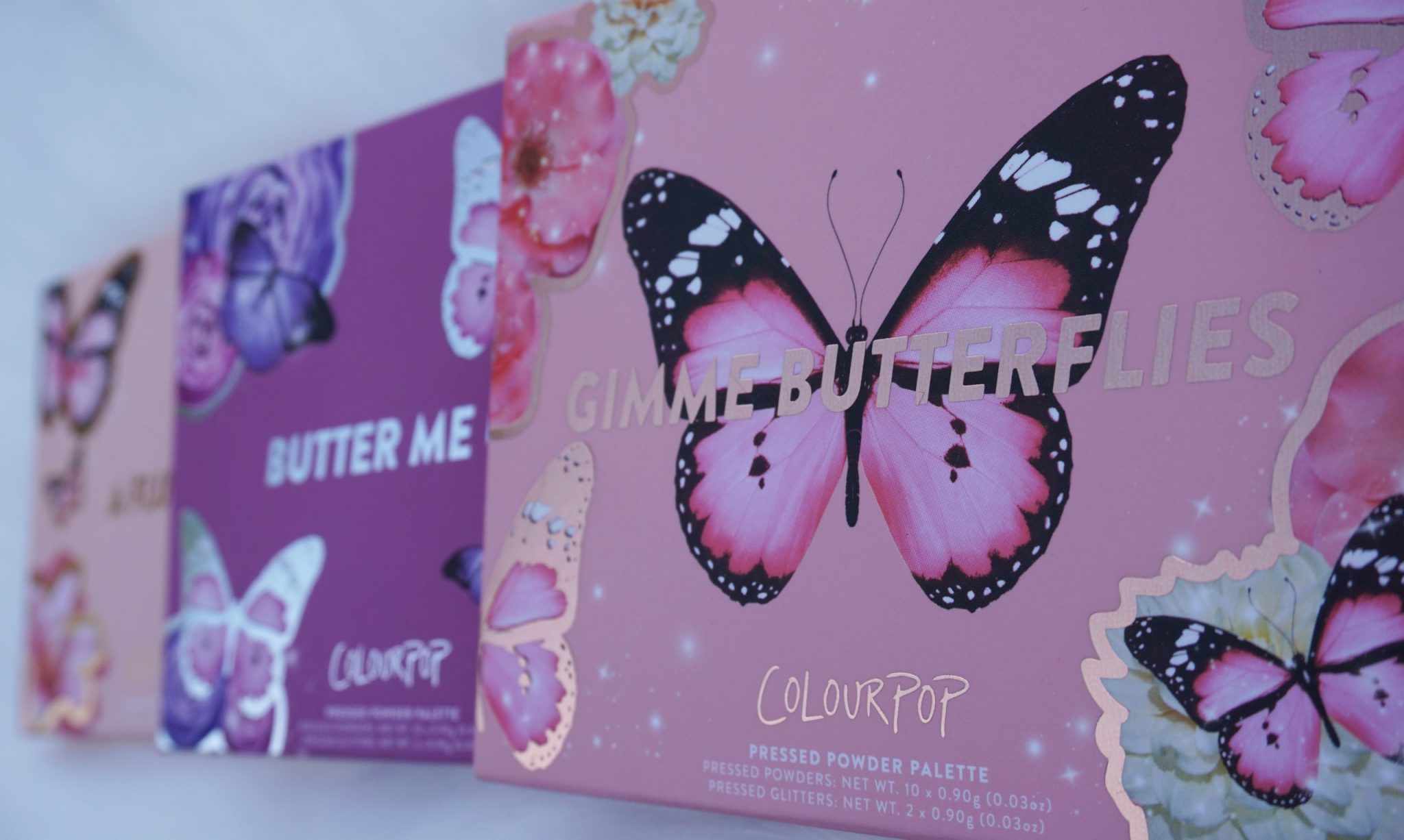 Colourpop Butterfly Palettes