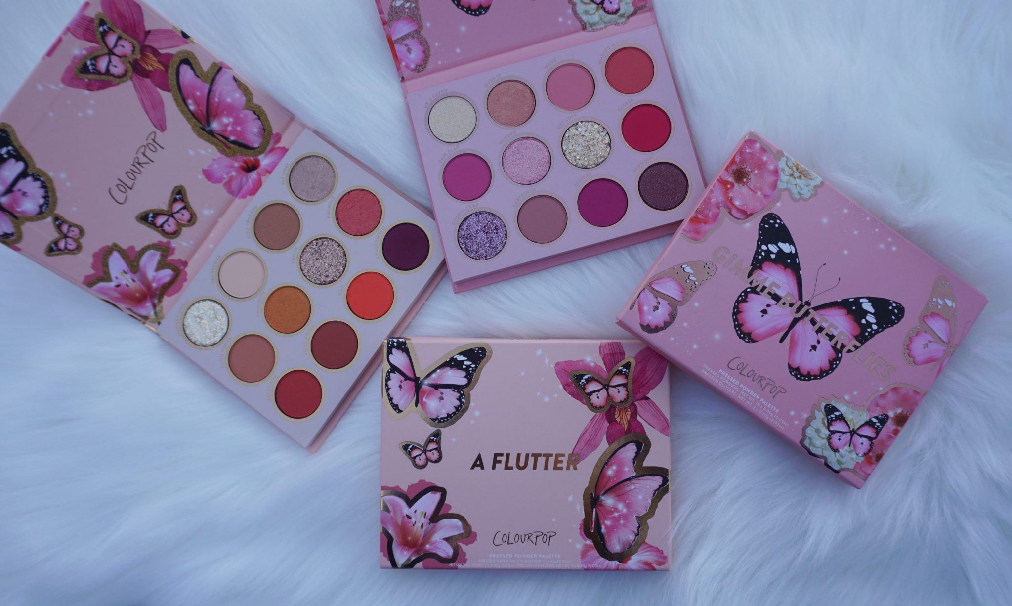 Colourpop Butterfly Palettes