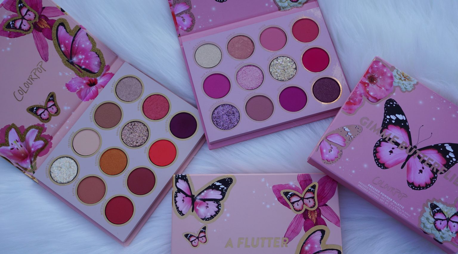 Colourpop Butterfly Palettes