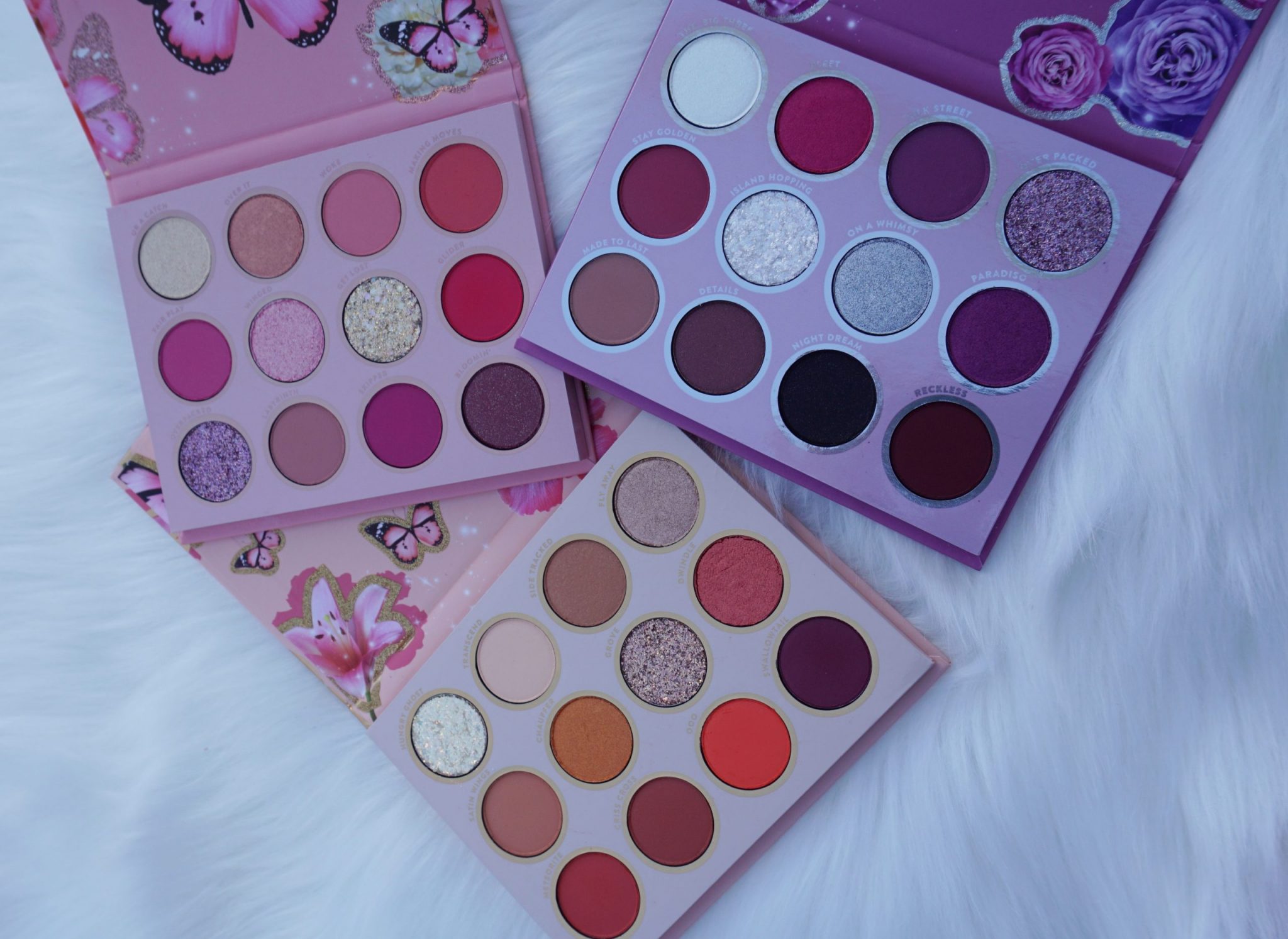 Colourpop Butterfly Palettes