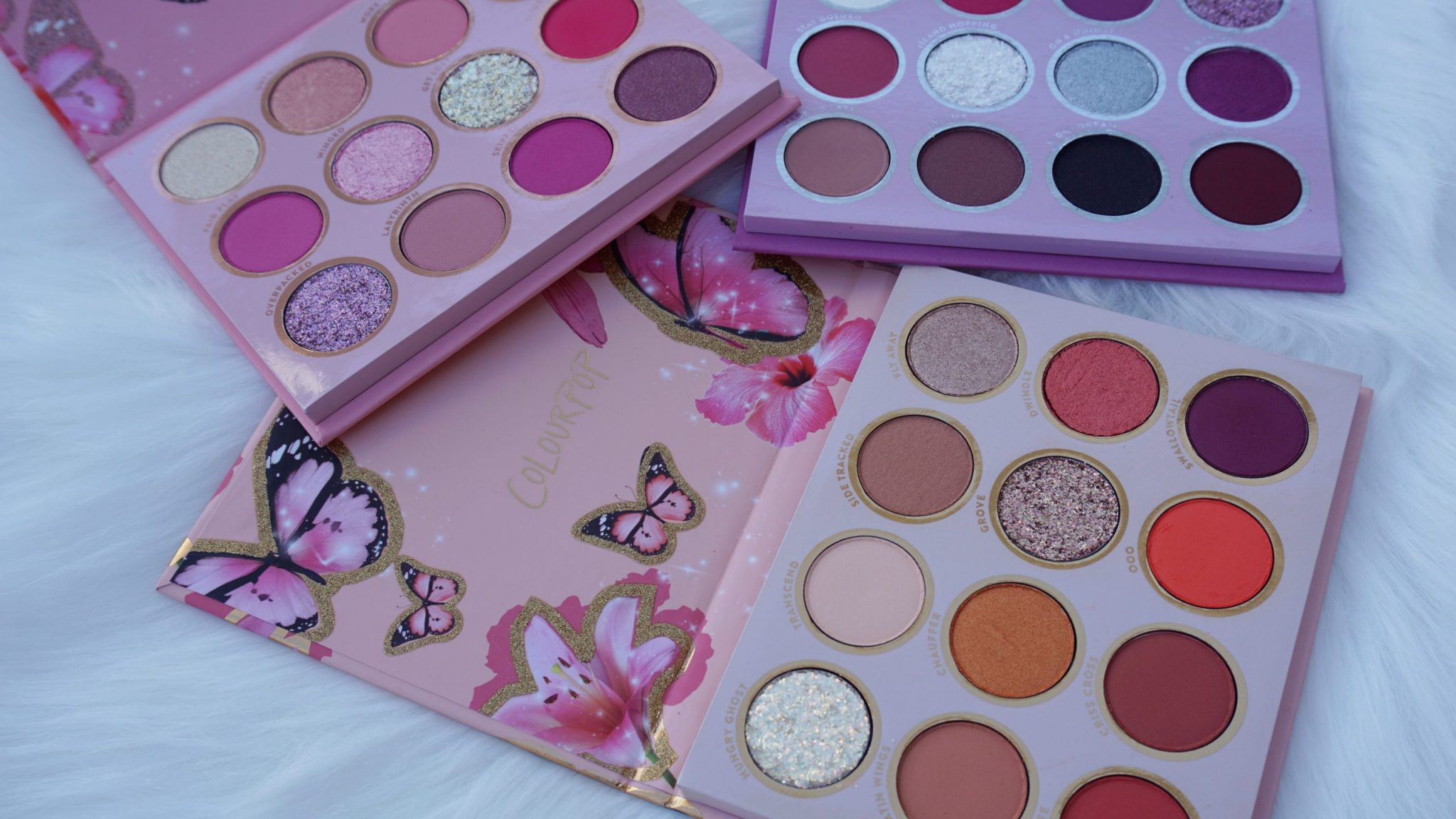 Colourpop Butterfly Palettes