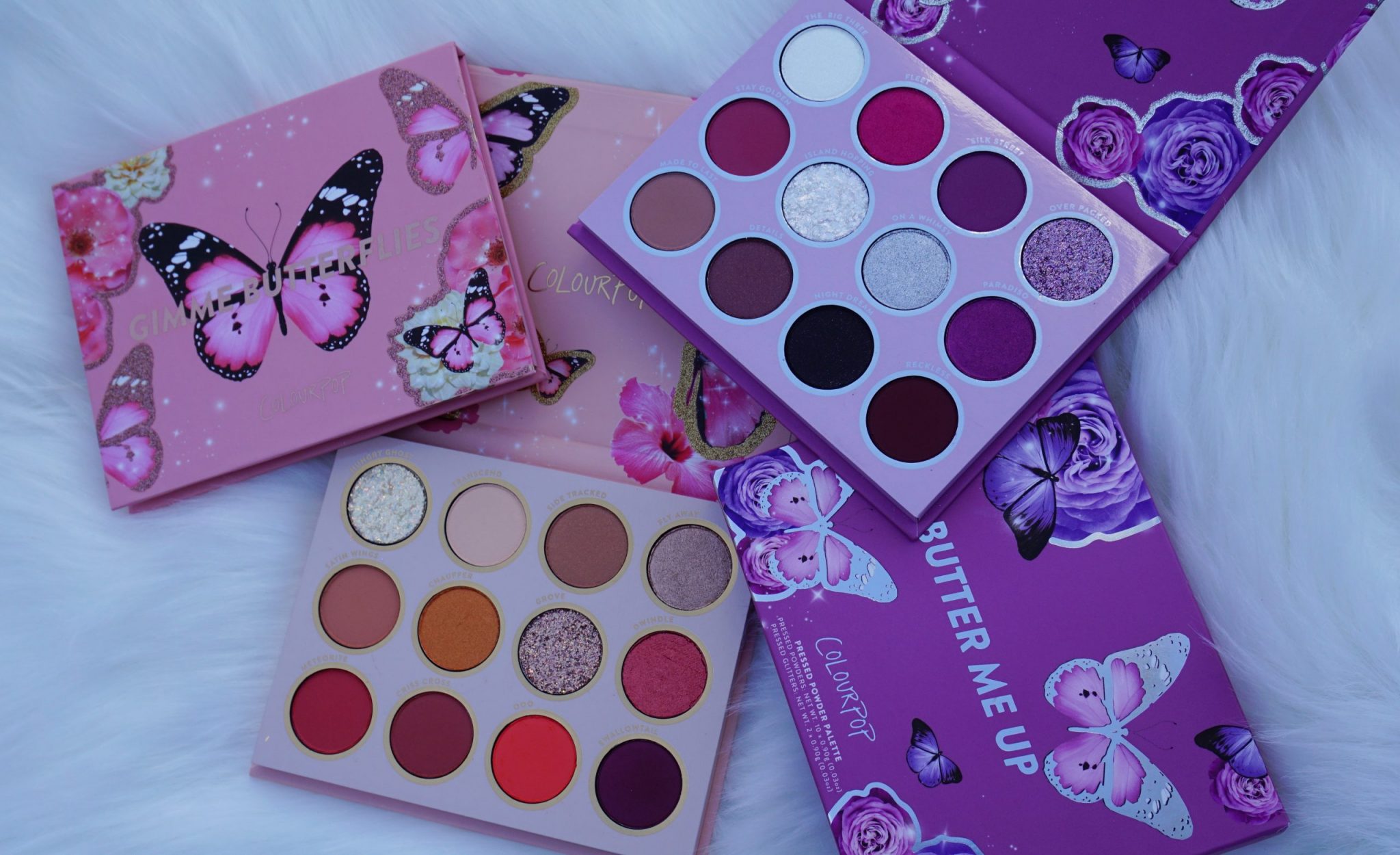 Colourpop Butterfly Palettes