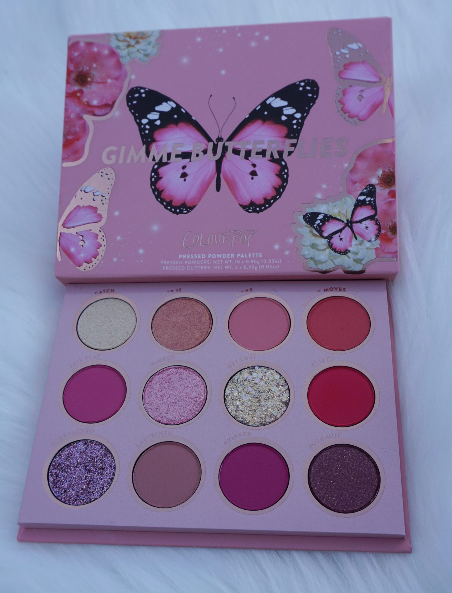 Colourpop Butterfly Palettes