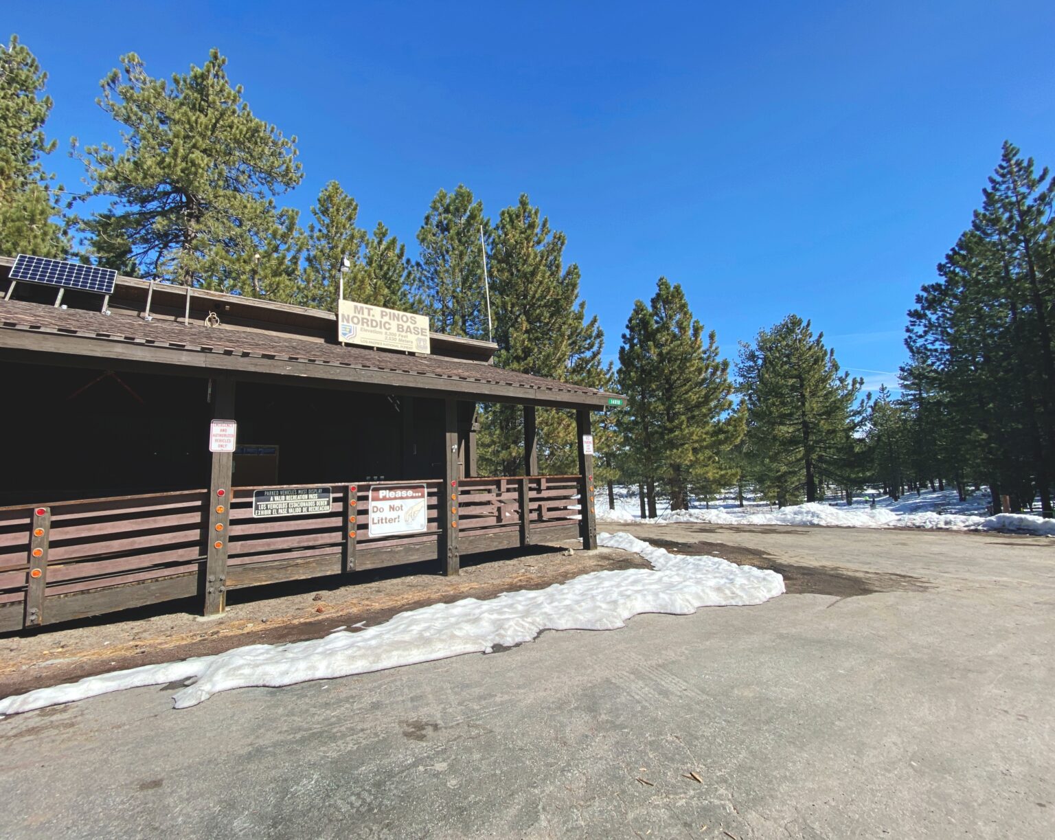 Mt. Pinos Nordic Base